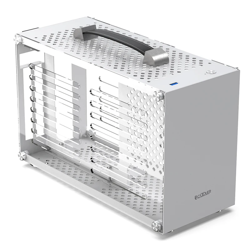 PcCooler I100 A4 섀시 소형 데스크탑 컴퓨터 케이스, i7 11700 RTX3080 SFX PSU HTPC 미니 ...