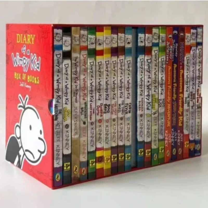 The-Complete-Set-of-Diary-of-A-Wimpy-Kid-Books-1-20-English-Version ...