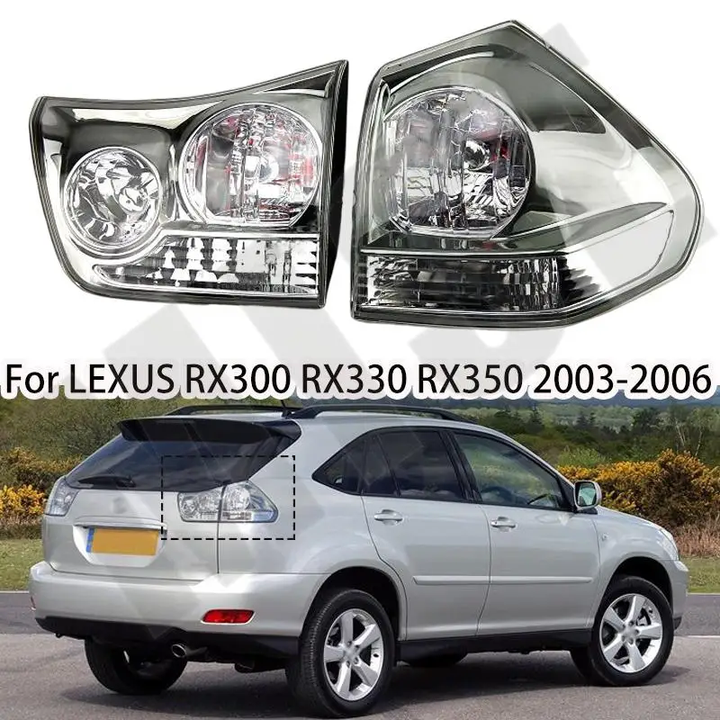 Left-Right-Car-Rear-Bumper-Tail-Lights-Tail-Lamp-For-LEXUS-RX300-RX330 ...
