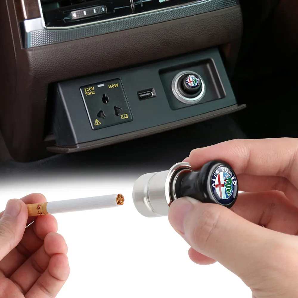 New 12V Portable Car Automatic Cigarette Lighter Ignition For Alfa ...