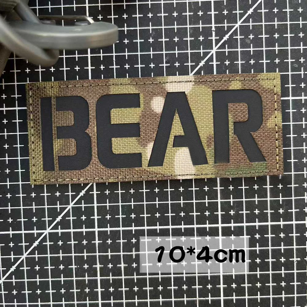 Parche de PVC de Escape From Tarkov IR para mochilas, pegatinas tácticas, parches bordados para ...