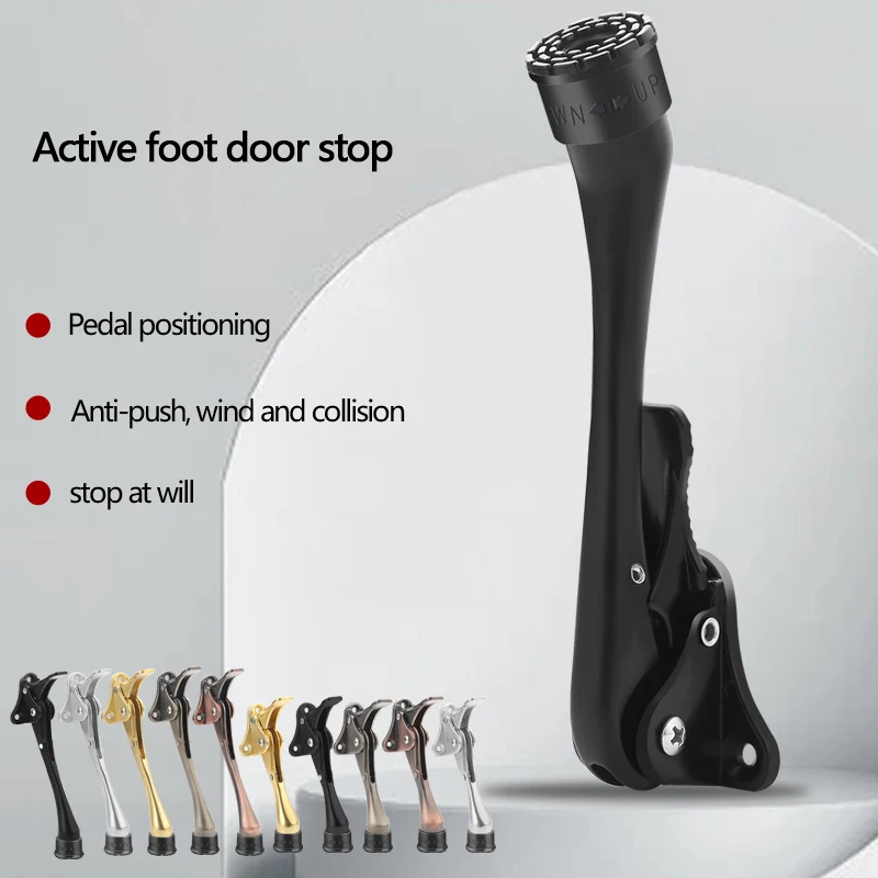 Butée de porte,J--Butoir De Porte À Pied, Support De Porte De Maison ...