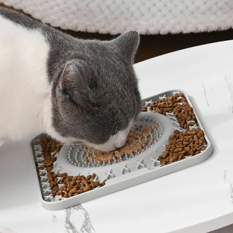 Pet-Feeding-Mat-Slower-Feeder-Pad-For-Cat-Dog-Licky-Licking-Mat-Puppy ...