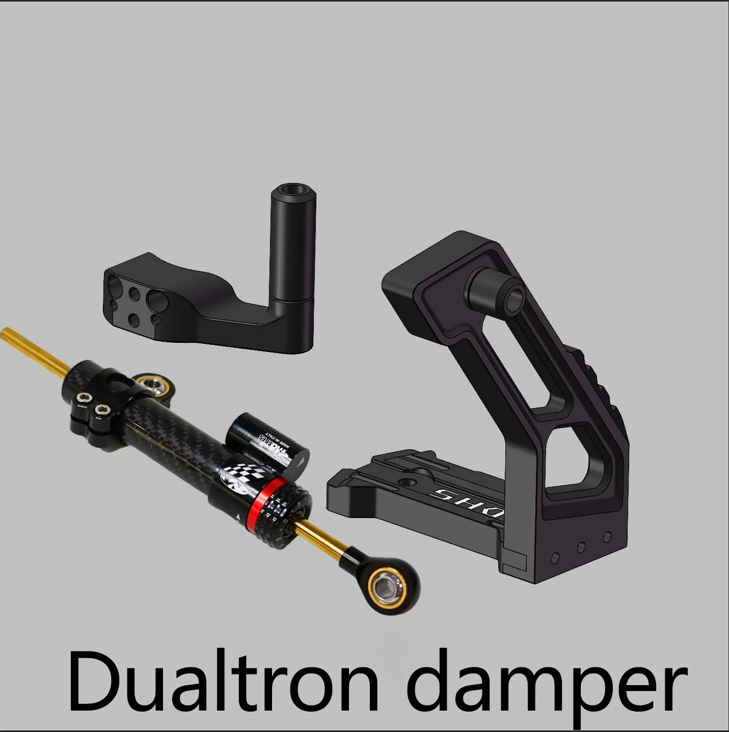 Minimotor Directional Steering Damper For Dualtron Thunder II Victor ...