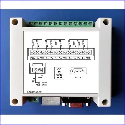 10 To 64 Channel Thermistor NTC Temperature Acquisition Modules RS232 ...