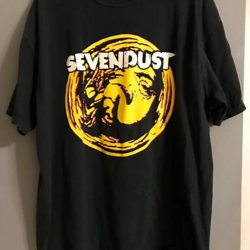 vtg Sevendust Band Black To 5XL T Shirt Mens Women TT1586 - AliExpress ...