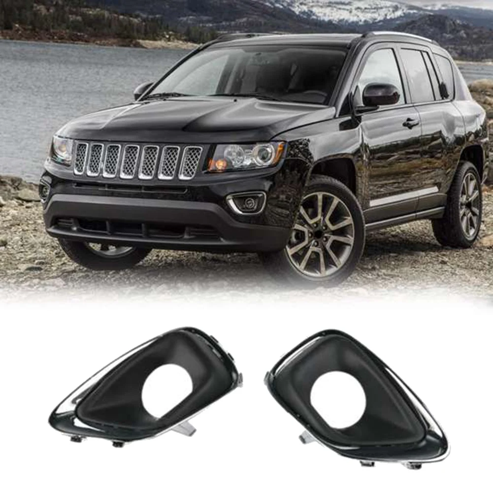 1 Pair for 2014 2017 Jeep Compass Front Left Right Side Fog Light Lamp ...