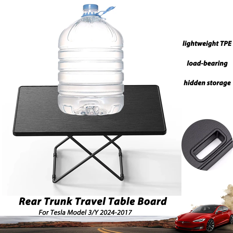 For-Tesla-Model-Y-Model-3-Travel-Trunk-Table-Board-Portable-Folding ...
