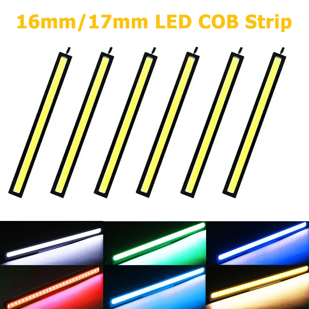 16MM-17MM-COB-LED-Strip-Lights-DC-12V-Ultra-Thin-Bright-DRL-Lamp ...
