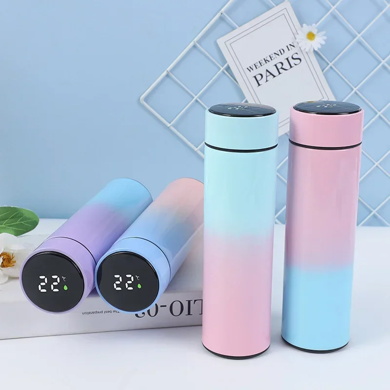 Digital-Smart-Thermos-Water-Bottle-Keep-Cold-Heat-Thermal-Bottle ...