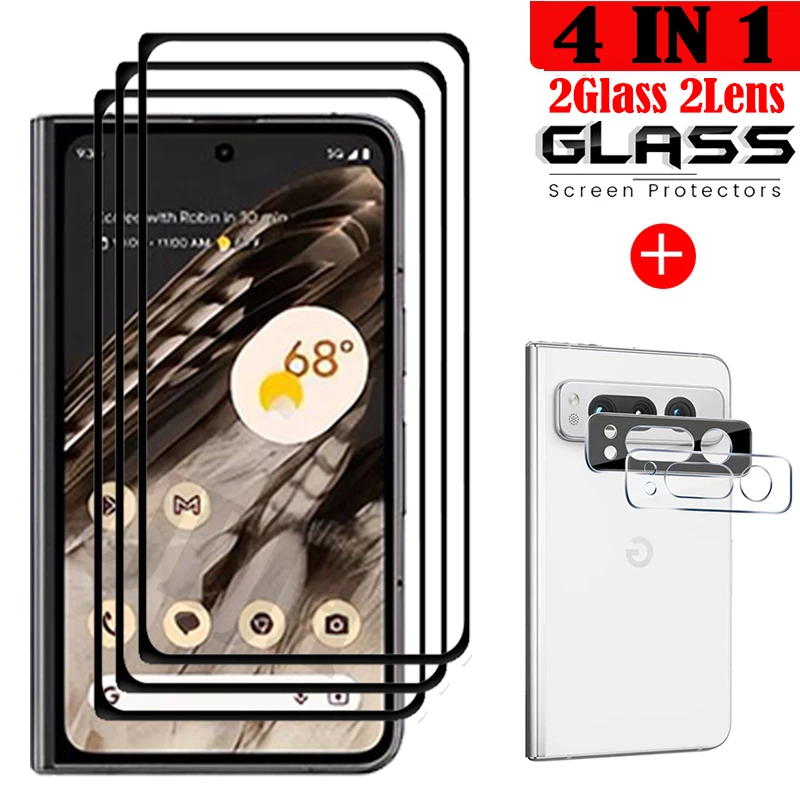 Tempered Glass For Google Pixel Fold Explosion-proof Screen Protector ...