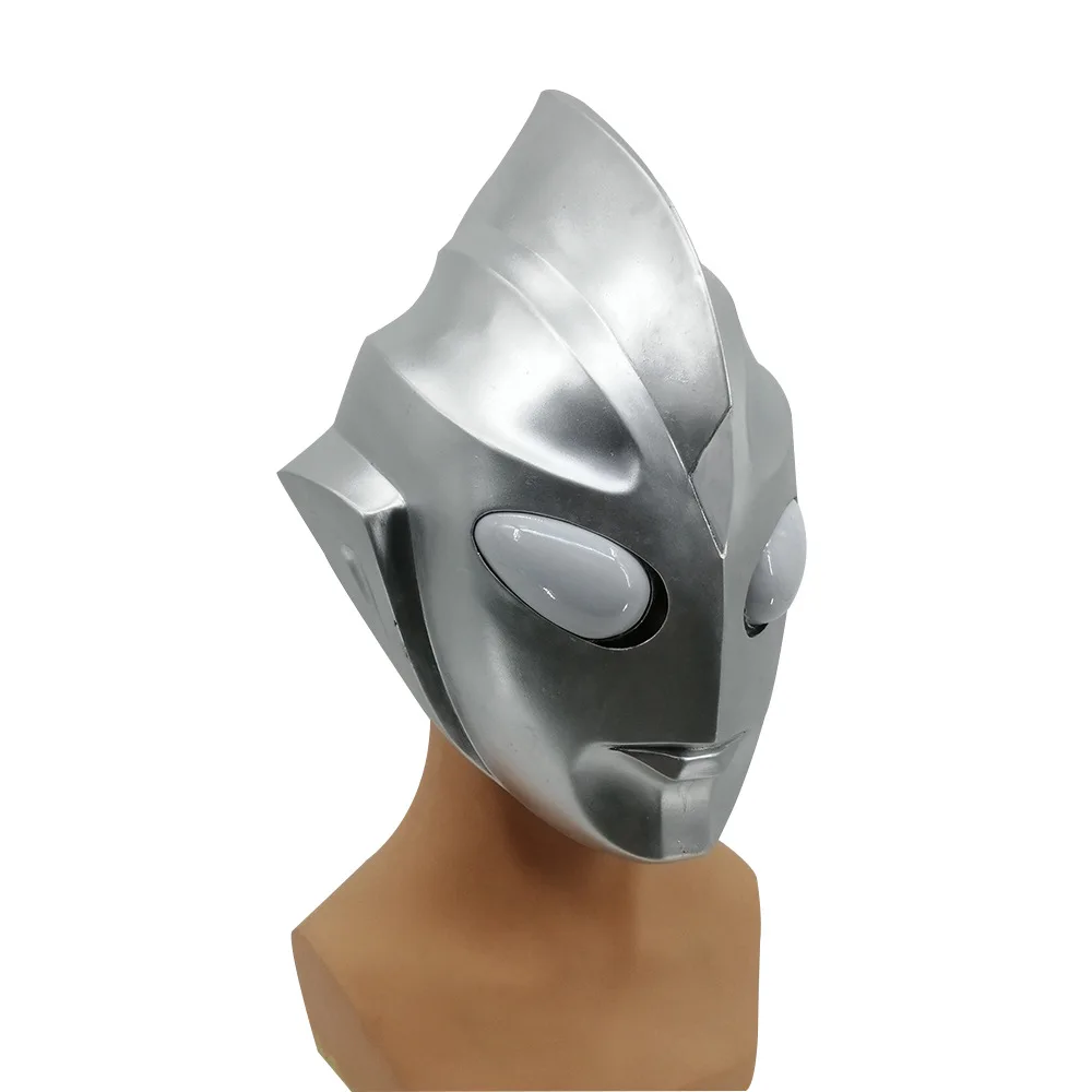Ultraman luminous mask with the same Halloween masquerade props latex ...