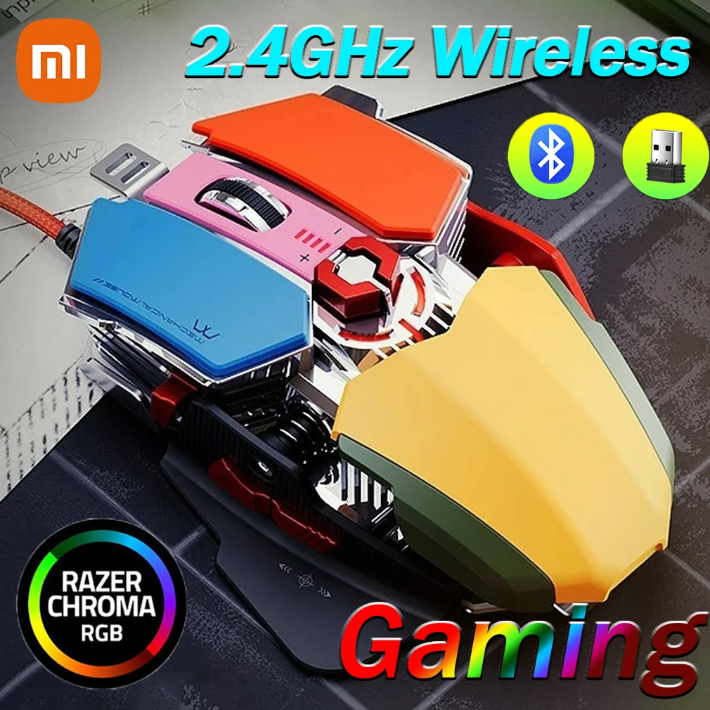 Xiaomi-pg6-mouse-para-jogos-com-fio-usb-c-rgb-silencioso-5500-dpi-mec ...