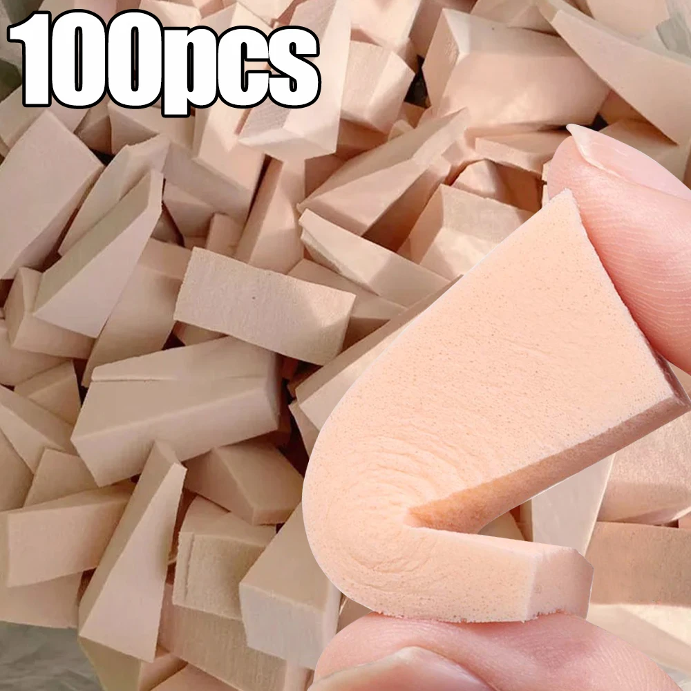 Triangle-Makeup-Puff-Dry-Wet-Use-Foundation-Concealer-Cosmetics-Powder ...