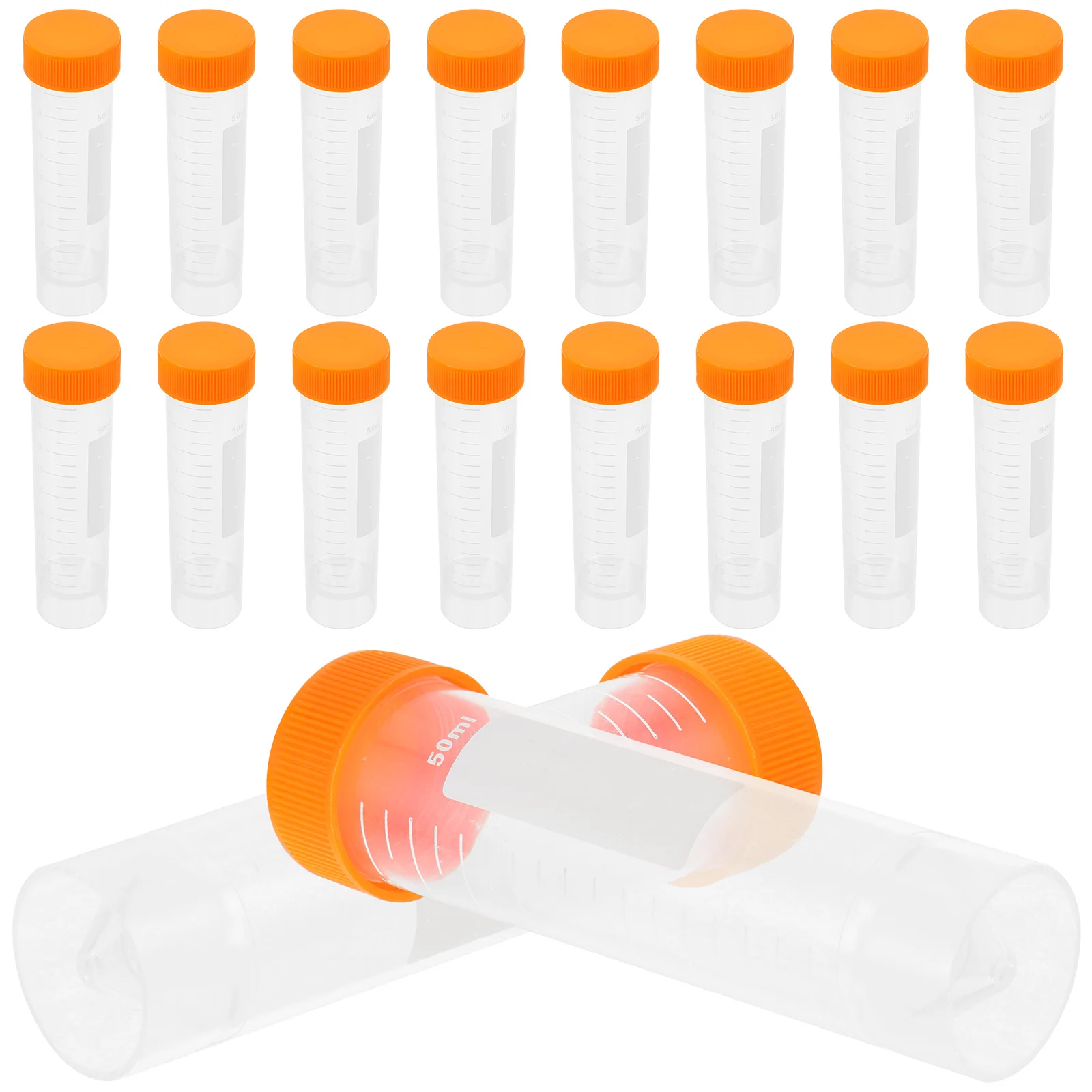 Tubo-de-Plasma-de-50-piezas-tubos-Falcon-de-ensayo-centr-fuga-c-nica-de ...