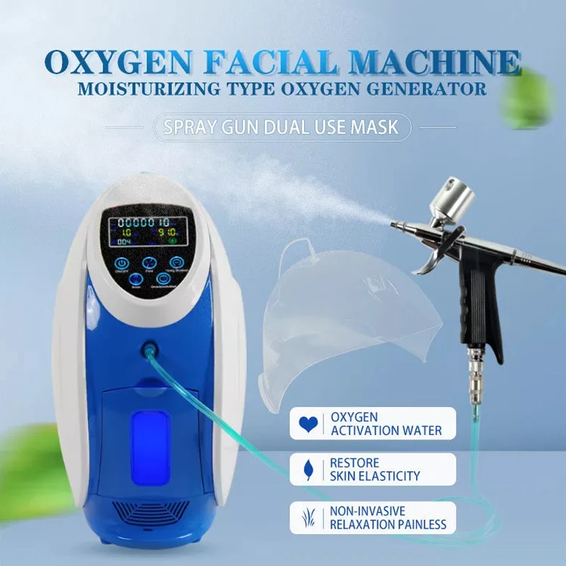 Newest-Korea-O2-To-Derm-Water-98-Oxygen-Jet-O2derm-Oxygen-Facial-Mask ...