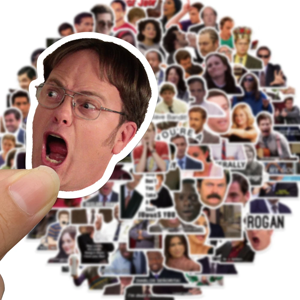 50-100PCS-Funny-Meme-TV-Show-Spoof-Expression-Stickers-Aesthetic-DIY ...