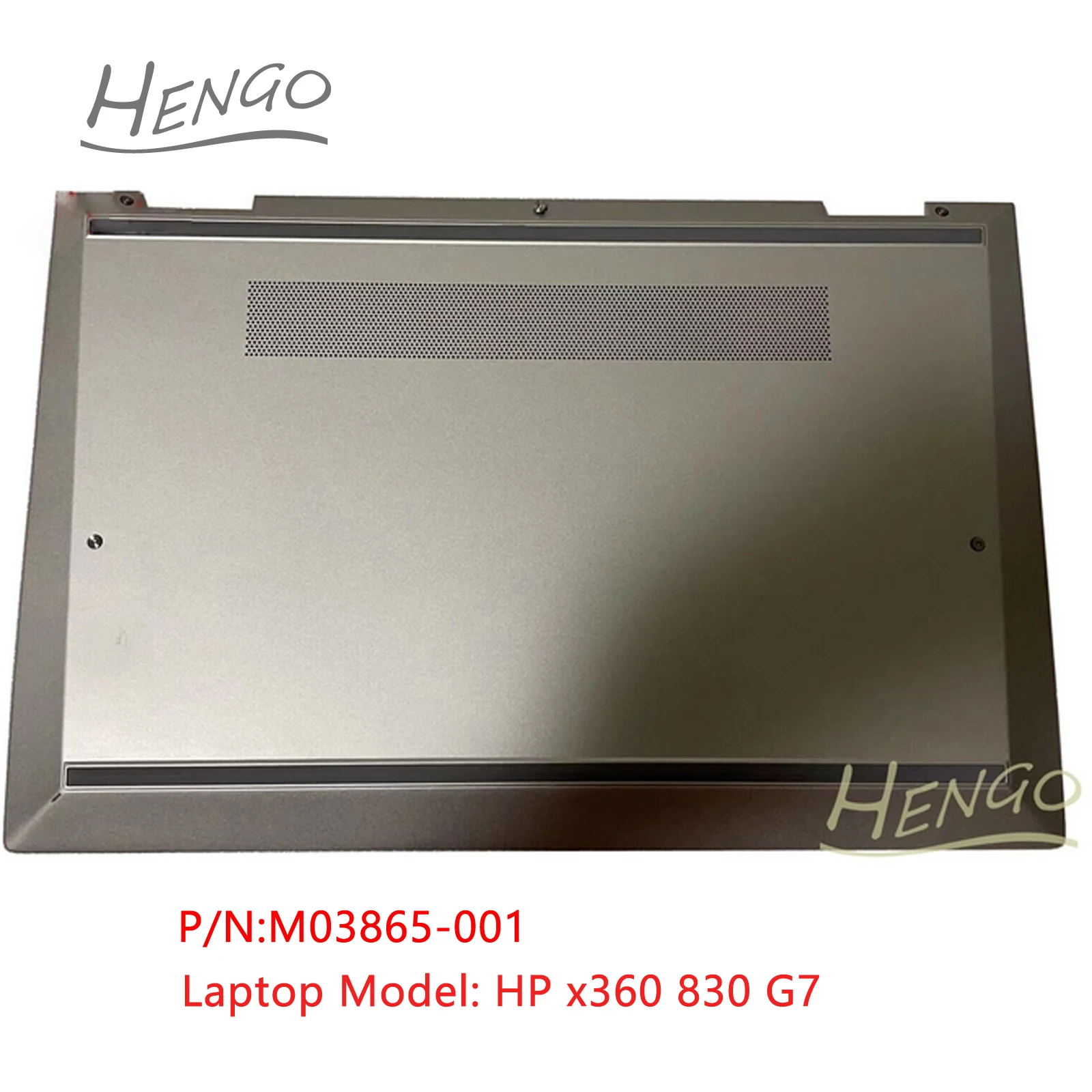 M03865-001-Gray-New-Original-For-HP-x360-830-G7-Lower-Bottom-Base-Cover ...