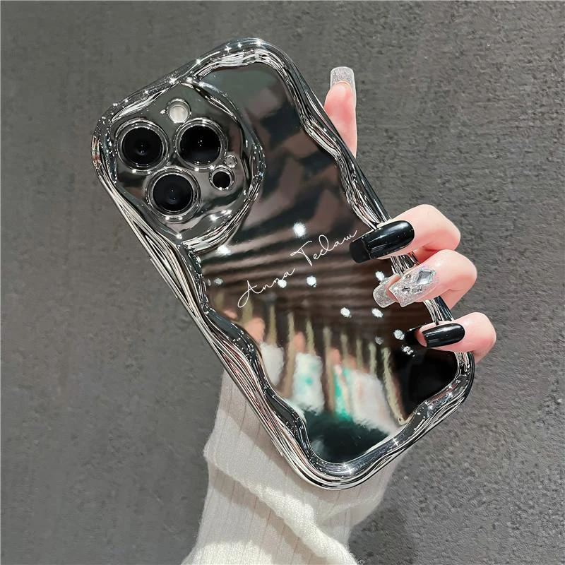 S24-Ultra-Personalized-Custom-Name-Electroplated-Mirror-Case-For-Samsung-Galaxy-S23-S22-S21-Plus ...