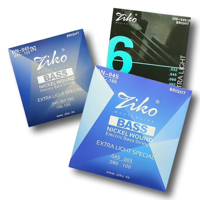 Musical Instruments Accessories | Ziko Strings Guitar | Bass String ...