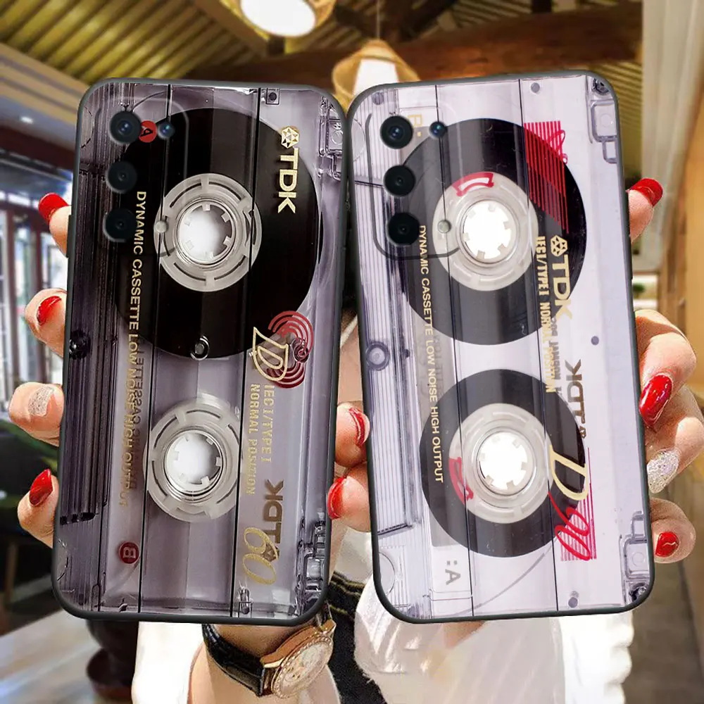 Vintage Cassette Box Radio Tape Phone Case For OPPO A5X A5 A6 A53 A60 ...