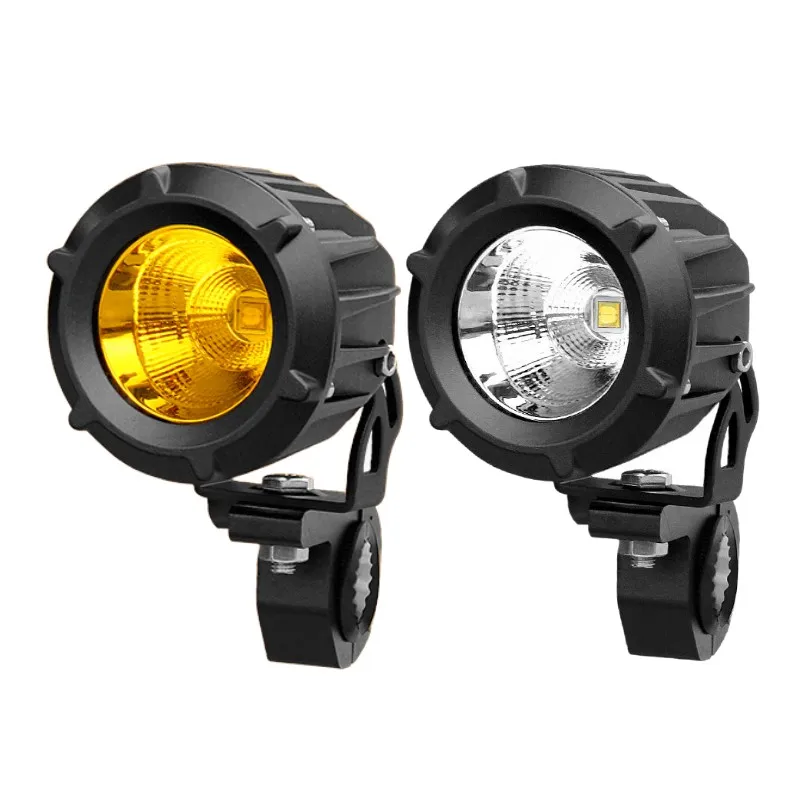 2x-25w-IP67-Waterproof-Led-Motorcycle-driving-fog-light-Auxiliary ...