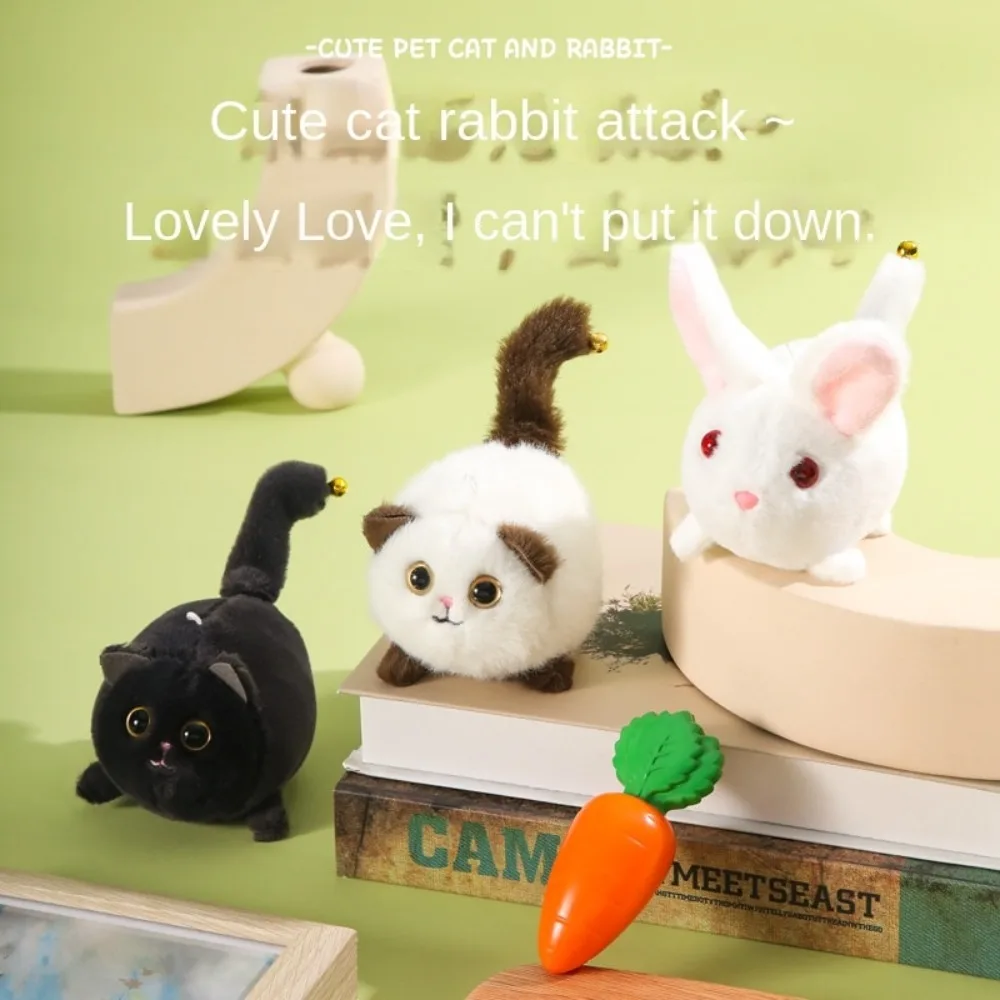 Plush-Brador-Keychain-Blue-Cat-Pendant-Doll-Plush-Toys-Rabbit-Doll ...