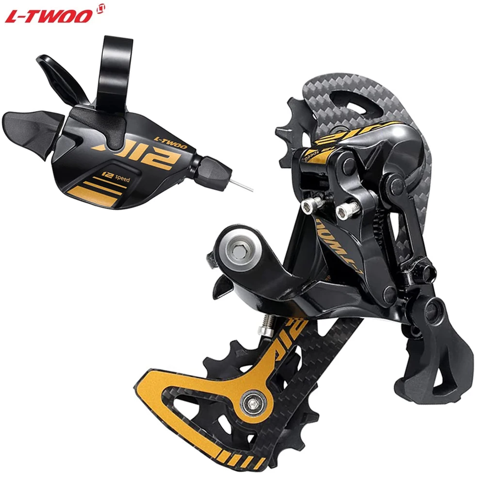 LTWOO MTB A12 1x12 Speed Groupset Shift Lever and Rear Derailleur Long ...