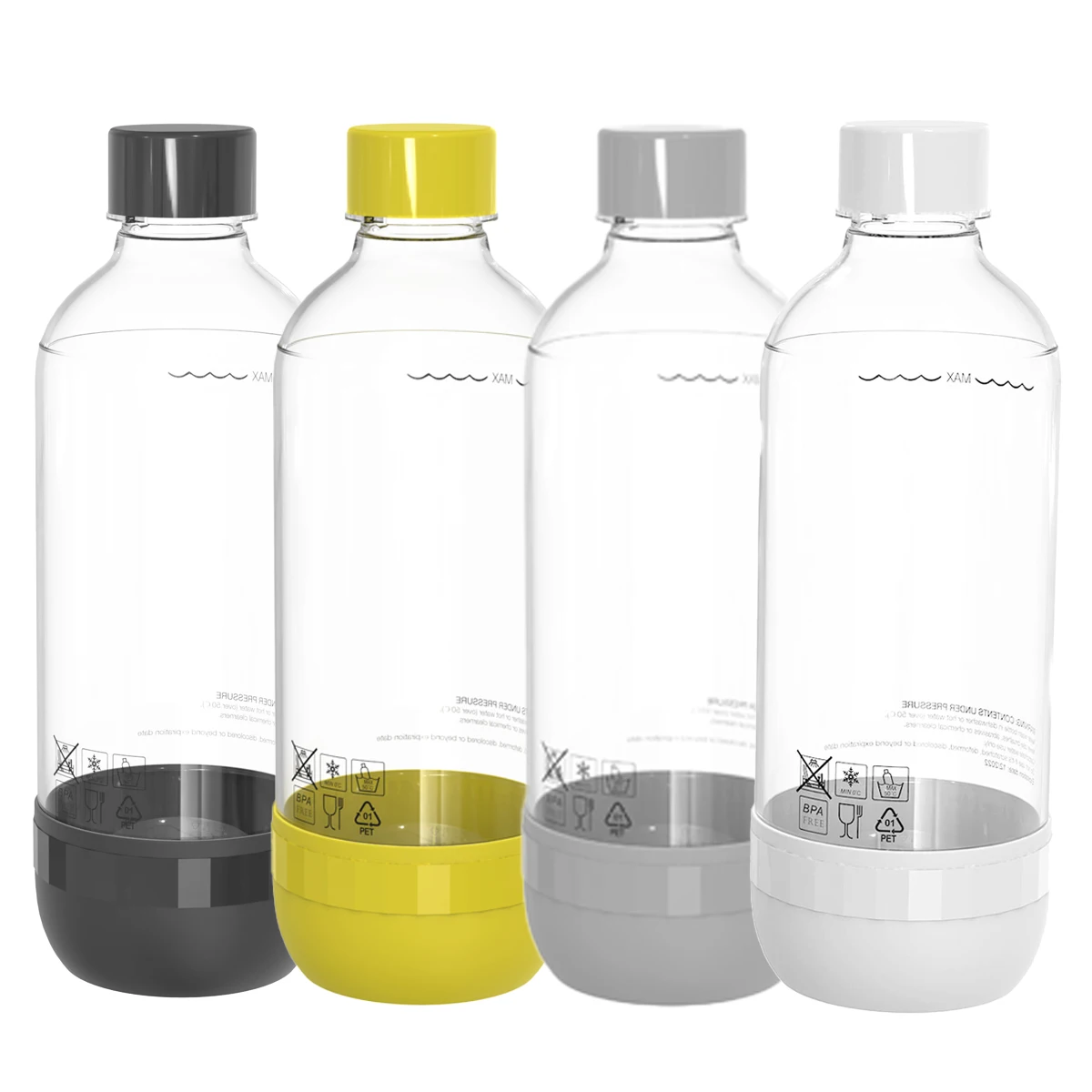3-pcs-of-1L-Soda-Water-Sparkling-Water-Bottle-Pressure-Resistant-Apply ...
