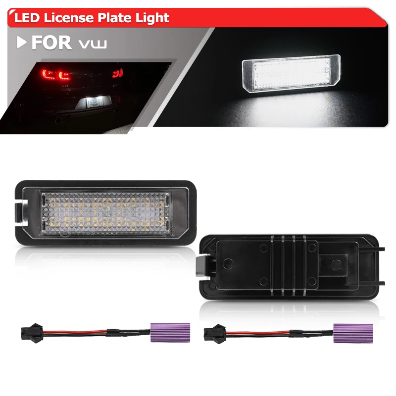 2x Auto Light Mk5 Gti Mk6 Mk7 Golf 5 Glof 6 Golf 7 Xenon White Led ...