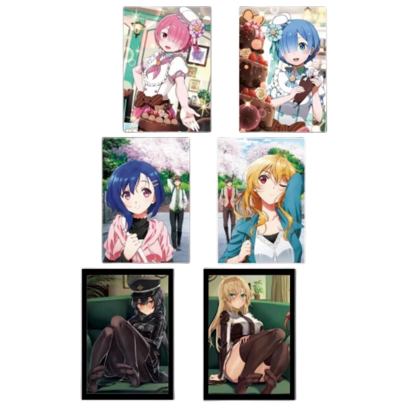 2Pcs-Set-ACG-Cards-Yu-Gi-Oh-Sky-Striker-Ace-RE0-Rem-Anime-Game ...