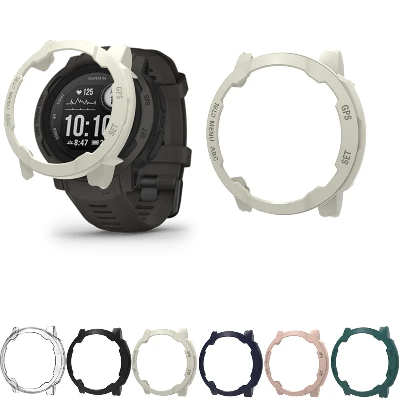 Hard-Edge-Frame-Shell-PC-Case-Protection-For-Garmin-Instinct-2-2S-Smart ...