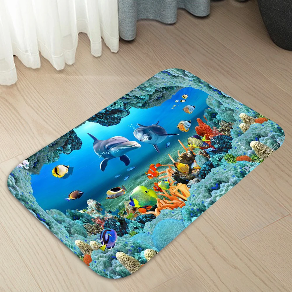 Doormat-3D-Ocean-World-Fish-Door-Mats-Modern-Decor-Carpet-Bathroom ...