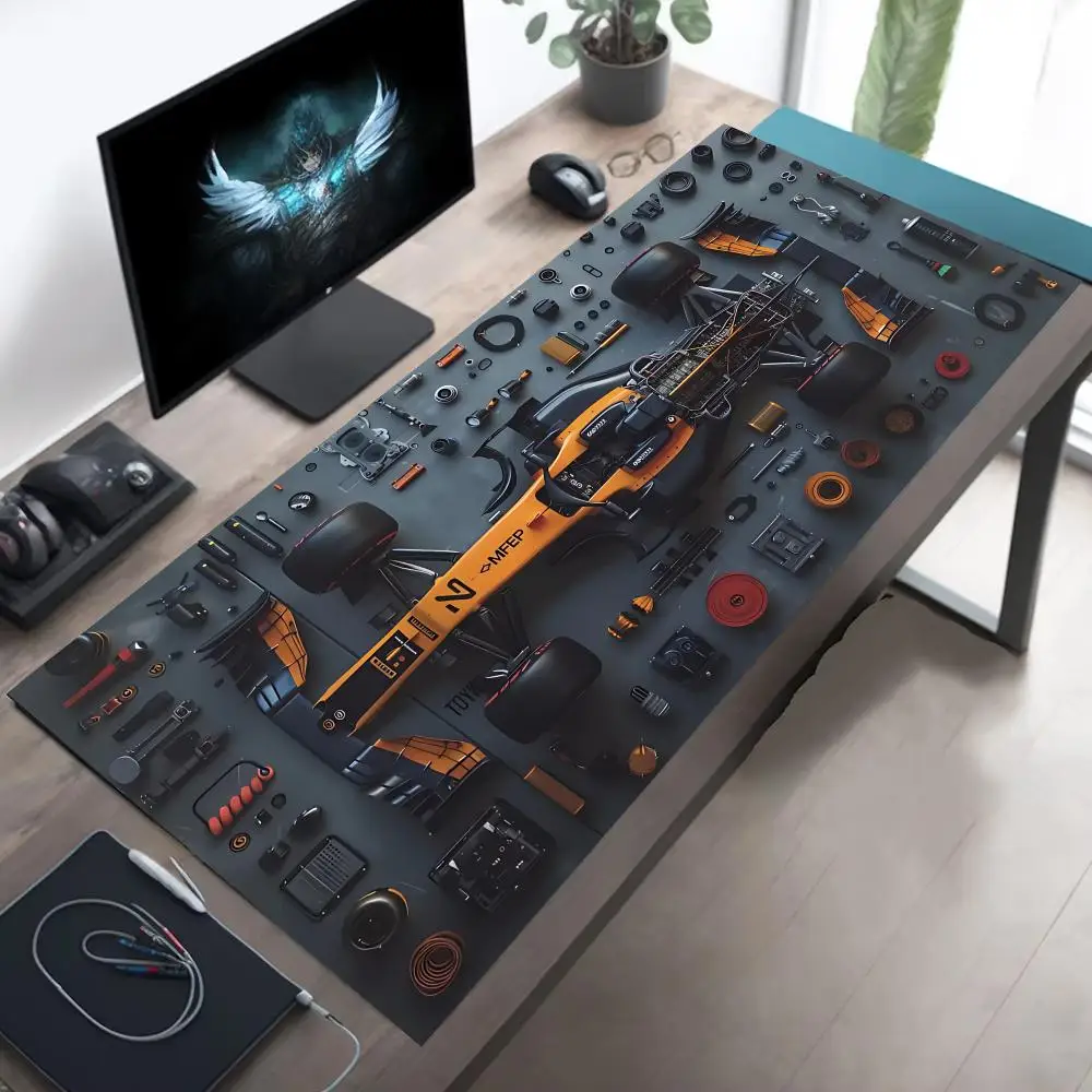 Racing parts F1 Mouse Pad XXL Mousepad Computer Keyboard Pad Mouse Mat ...