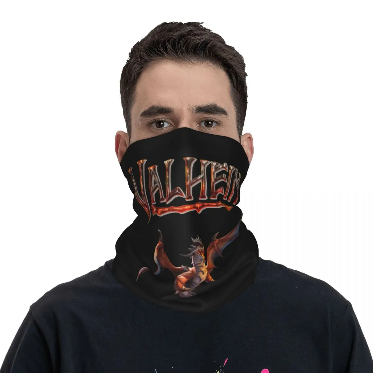 Valheim-Viking-Game-Dragon-Bandana-Neck-Cover-Printed-Balaclavas-Wrap ...
