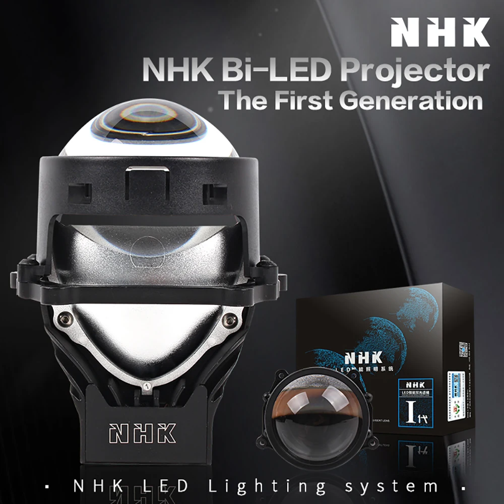 NHK I Generation lente de proyector LED de 3,0 pulgadas, faro delantero ...