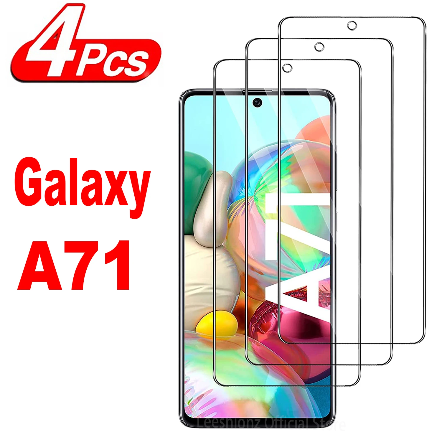 2-4Pcs-Screen-Protector-Glass-For-Samsung-Galaxy-A71-Tempered-Glass ...