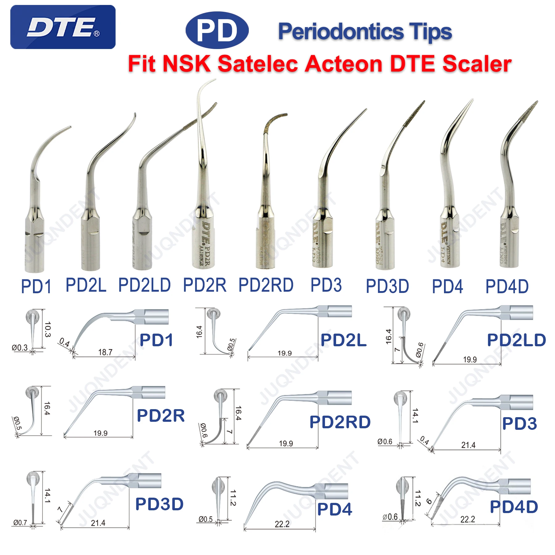 Shop Generic Woodpecker Dte Dental Ultrasonic Scaler V2 V3 Led Dentistry Scaler Tips For Scaling ...