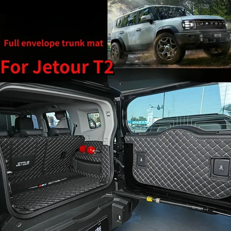 For-Chery-Jetour-T2-Traveler-Car-Trunk-Protection-Leather-Mat-Interior ...