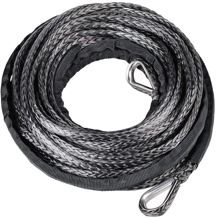 6mm*15 Synthetic Rope Extension Recovery Cable For Jeep Off Road 4WD ...