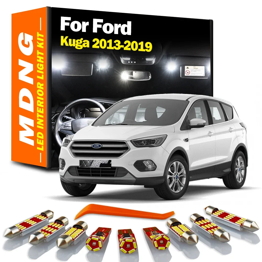 14Pcs-Canbus-LED-Interior-Map-Reading-Dome-Trunk-Light-Bulb-Kit-For ...