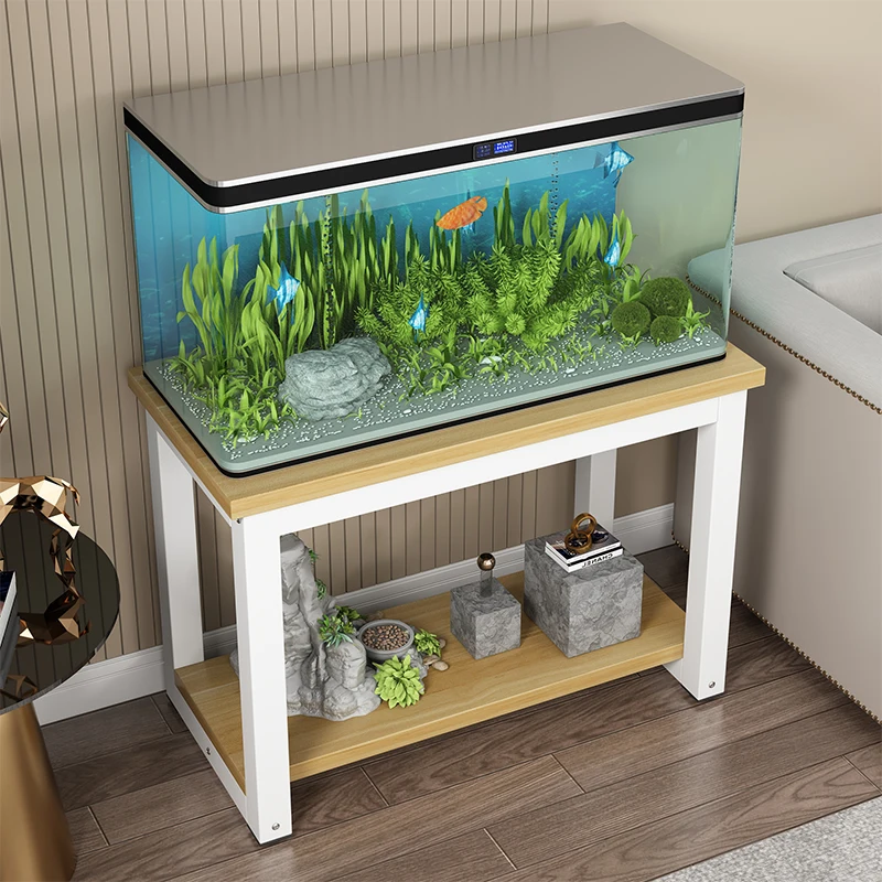 Fish-Tank-Cabinet-Multi-Layer-Floor-To-Floor-Fish-Tank-Rack-Family ...
