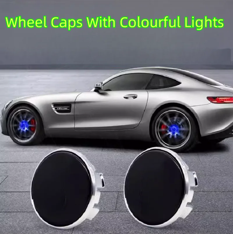 Maglev-Floating-Wheel-Centre-Caps-With-Lights-For-Land-Rover-BMW-Audi ...