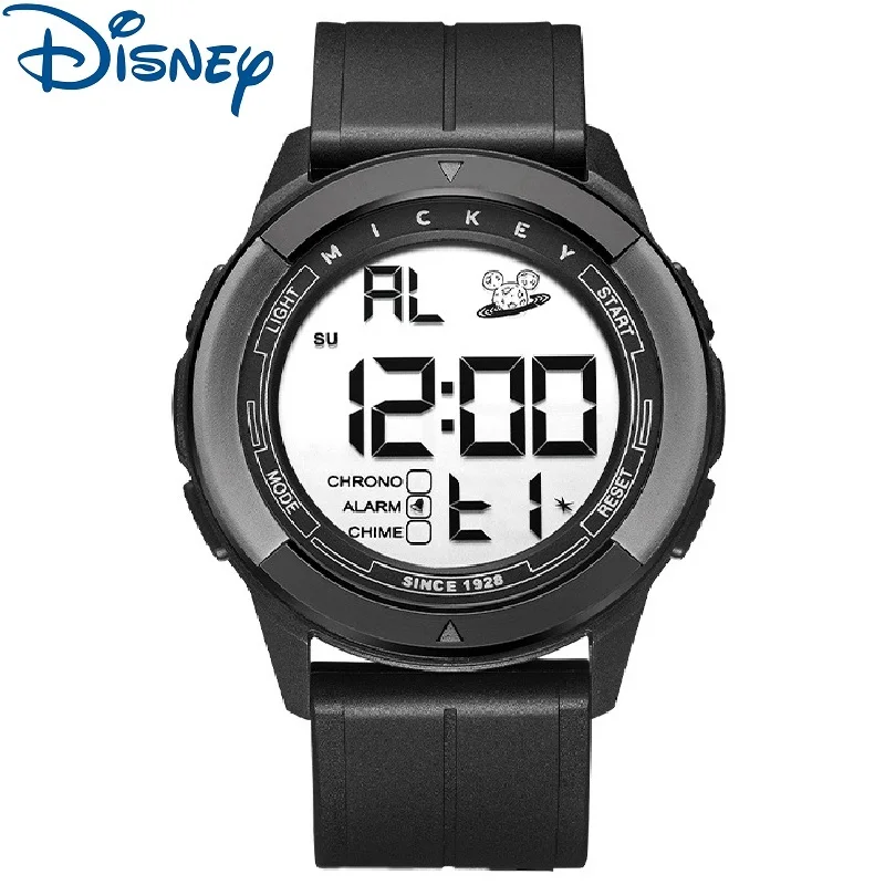Disney Watch For Men Mickey Digital Wristwatch Electronic Boy New ...