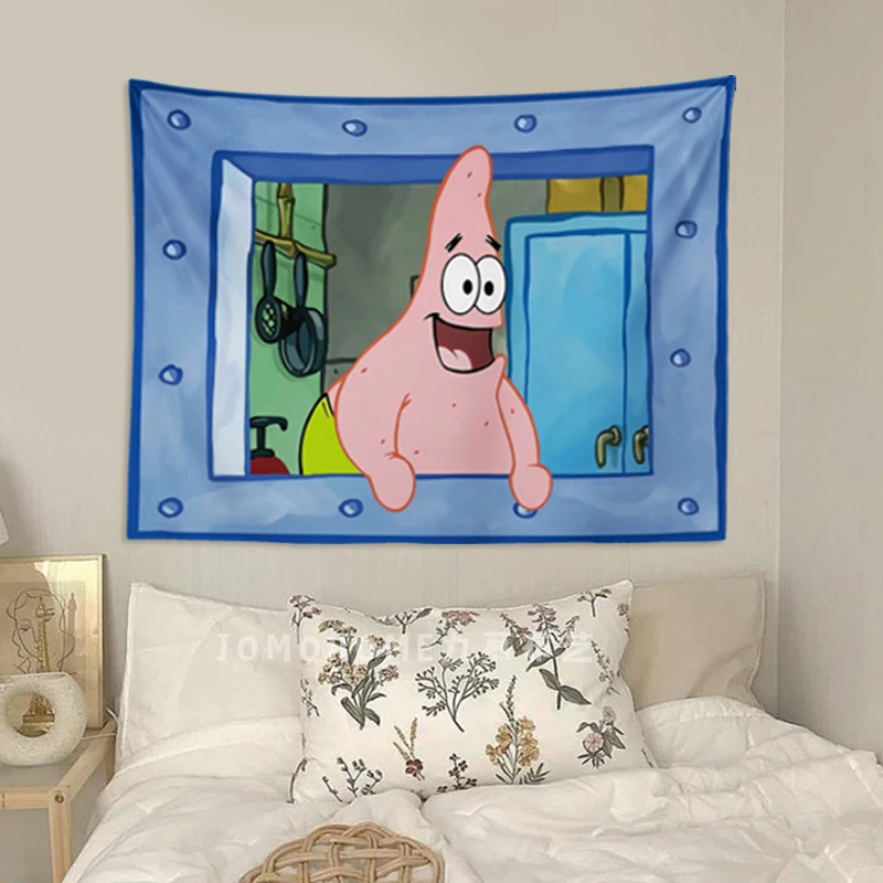 Tapestry-Dormitory-Decoration-Patrick-Star-Hanging-Cloth-Children-s ...