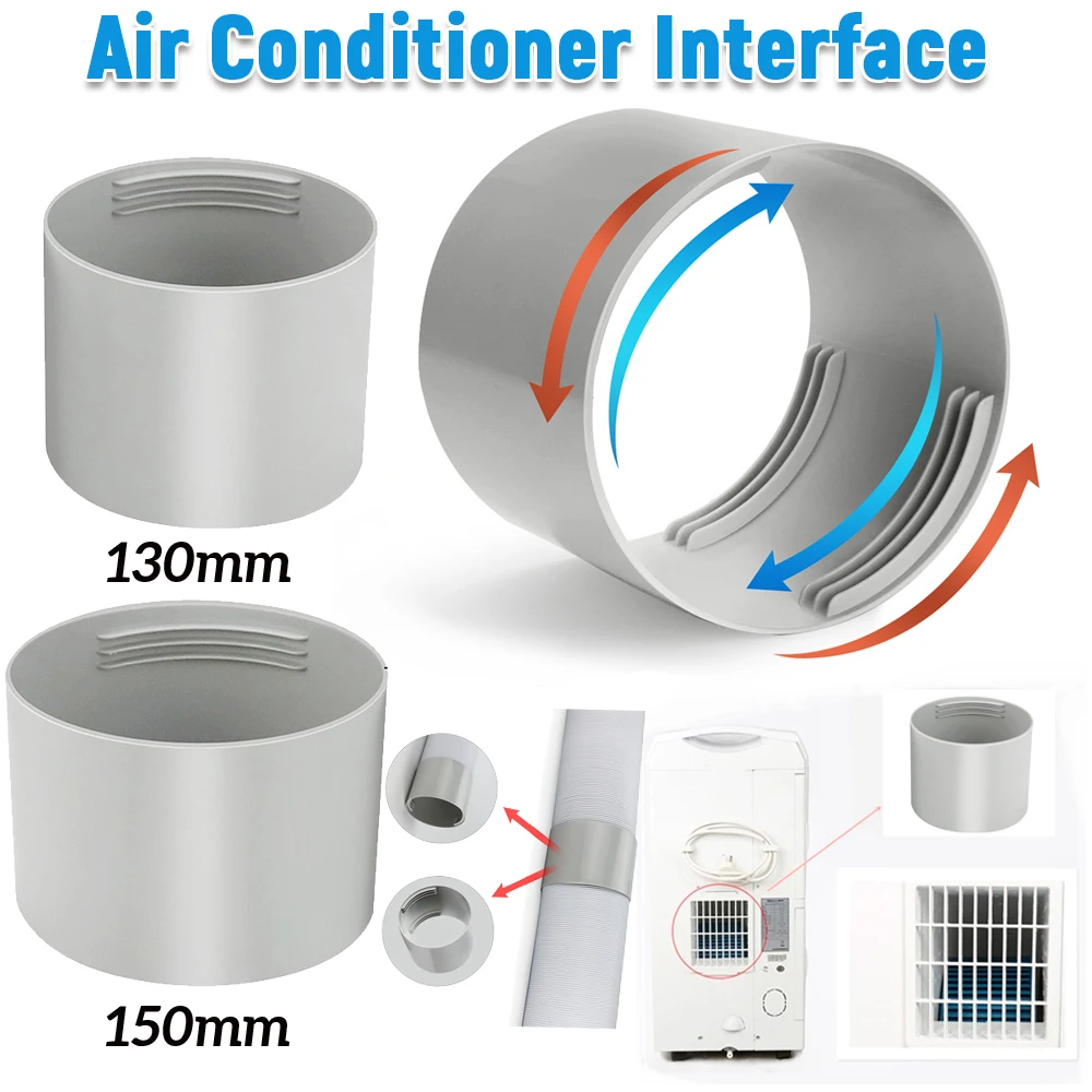 Portable-Air-Conditioner-Body-Fittings-Exhaust-Pipe-Hose-Interface ...