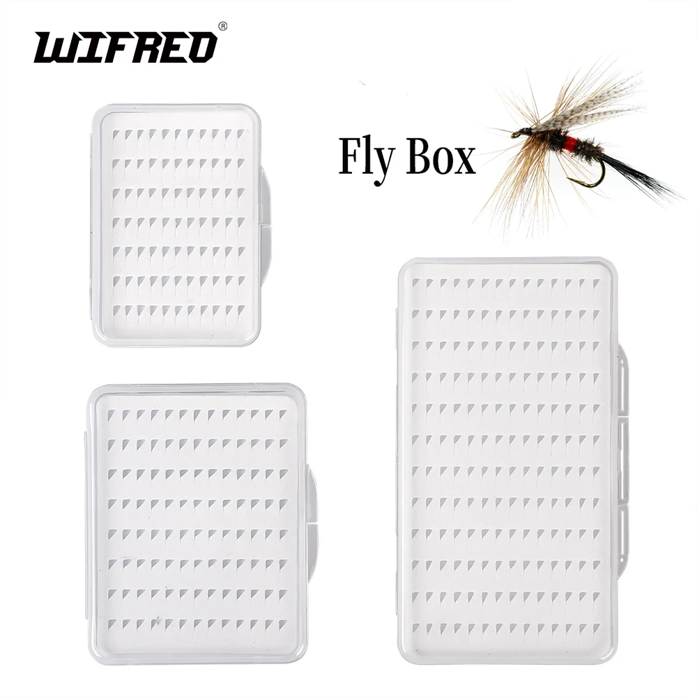 WIFREO-Fly-Fishing-Hook-Box-con-schiuma-impermeabile-ninfa-Slim-Fly-Box-attrezzatura-da-Pesca ...