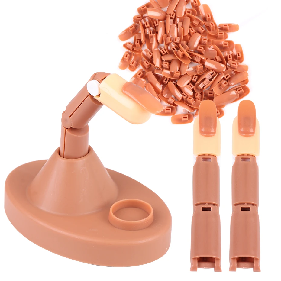 Acrylic-Practice-Finger-For-Nails-Adjustable-Training-Hands-Movable ...