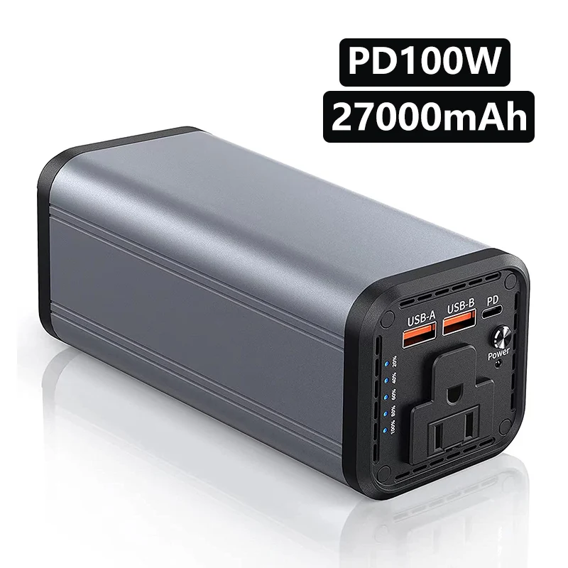 100W-27000mAh-Power-Bank-Portable-Power-Station-Camping-PD-USB-C-Fast ...