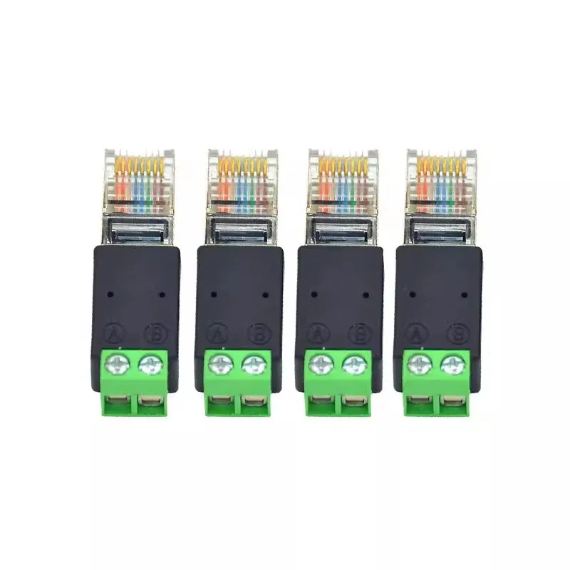 RJ45-a-2PIN-4PIN-Terminal-Rs485-Adaptador-de-Rede-Macho-para-485 ...